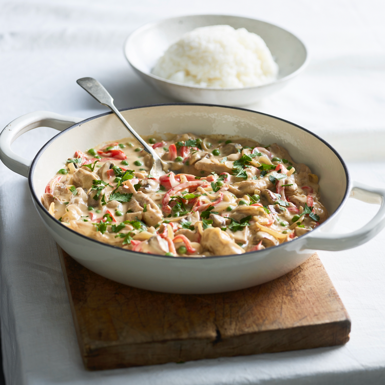 Andy Cooks' Chicken A La King – Food For Everyone