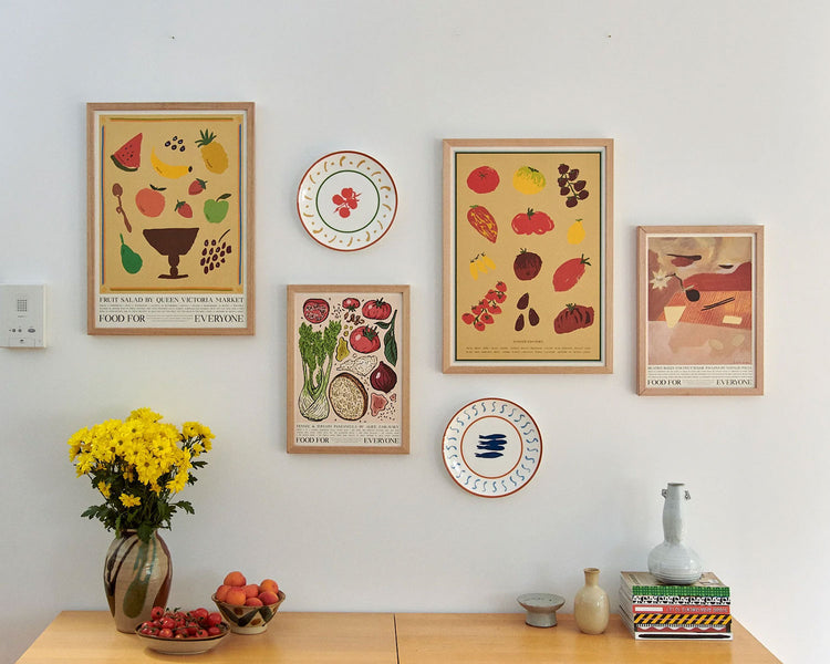 How to build a gallery wall – Food For Everyone