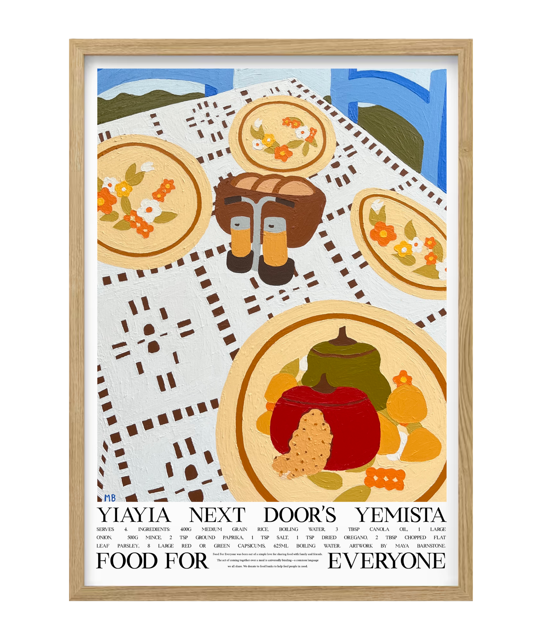 Yiayia Next Door's Yemista – Food For Everyone